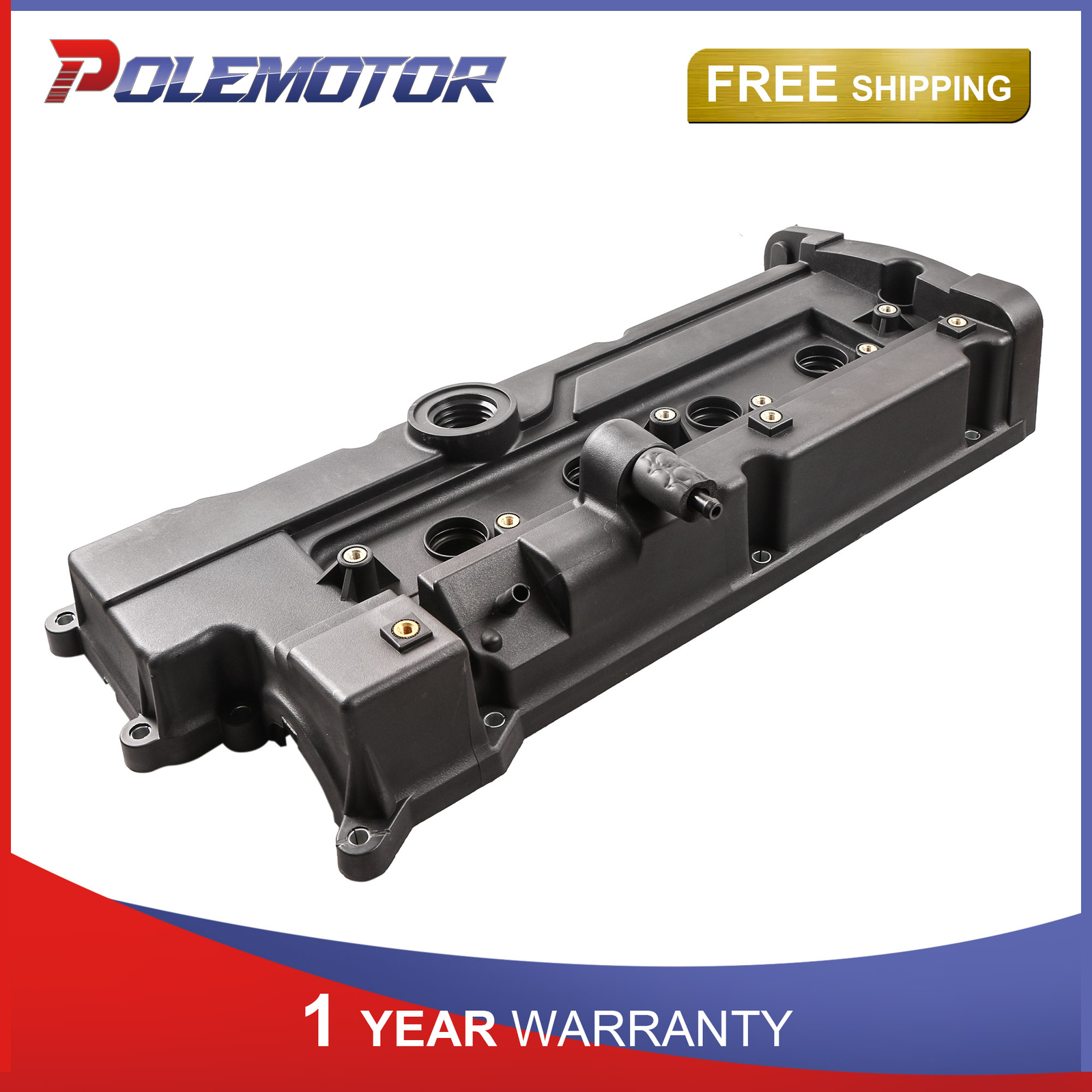 Engine Valve Cover For 2006-2011 Hyundai Accent Kia Rio 1.6L L4 16V ...