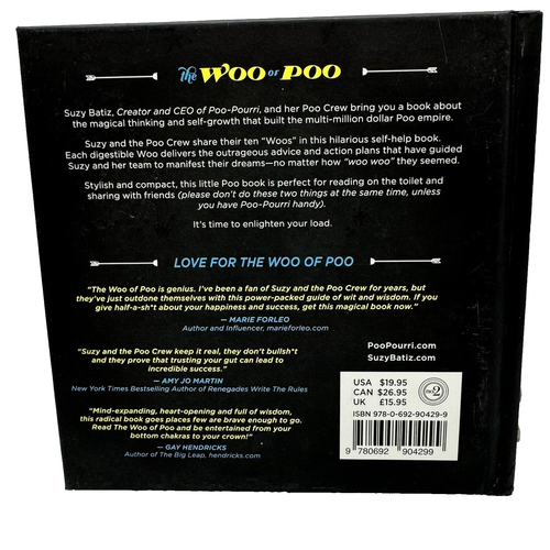 The WOO of POO Change Your Life in the Time You Take a SH*T | eBay