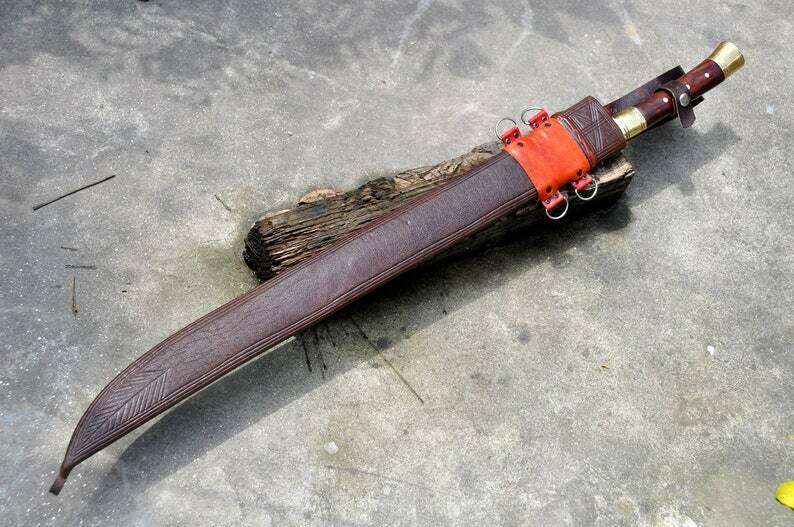 Homelands Everestforge-27 inches Blade Scimitar Sword-Forged-Hand ...