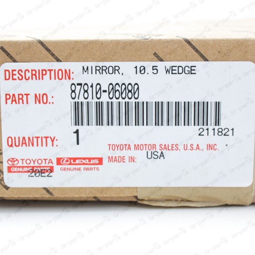 GENUINE TOYOTA TUNDRA TACOMA SEQUOIA SIENNA INTERIOR REARVIEW MIRROR ...