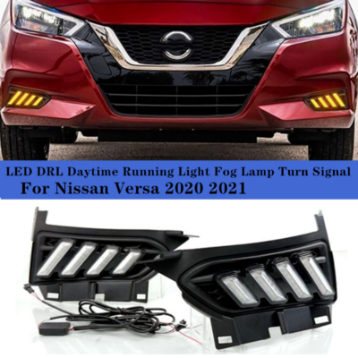Daytime Running Lights Nissan Versa