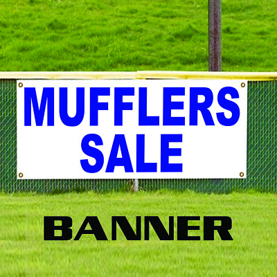 Mufflers Sale Vinyl Banner Auto Parts Silencer Bikes Business ...