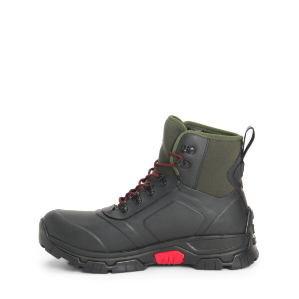 Muck Men's Apex Lace Up Boot - Black | eBay