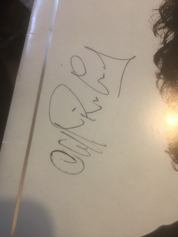 Cliff Richard autographed Silver tour programme with Elton John ...