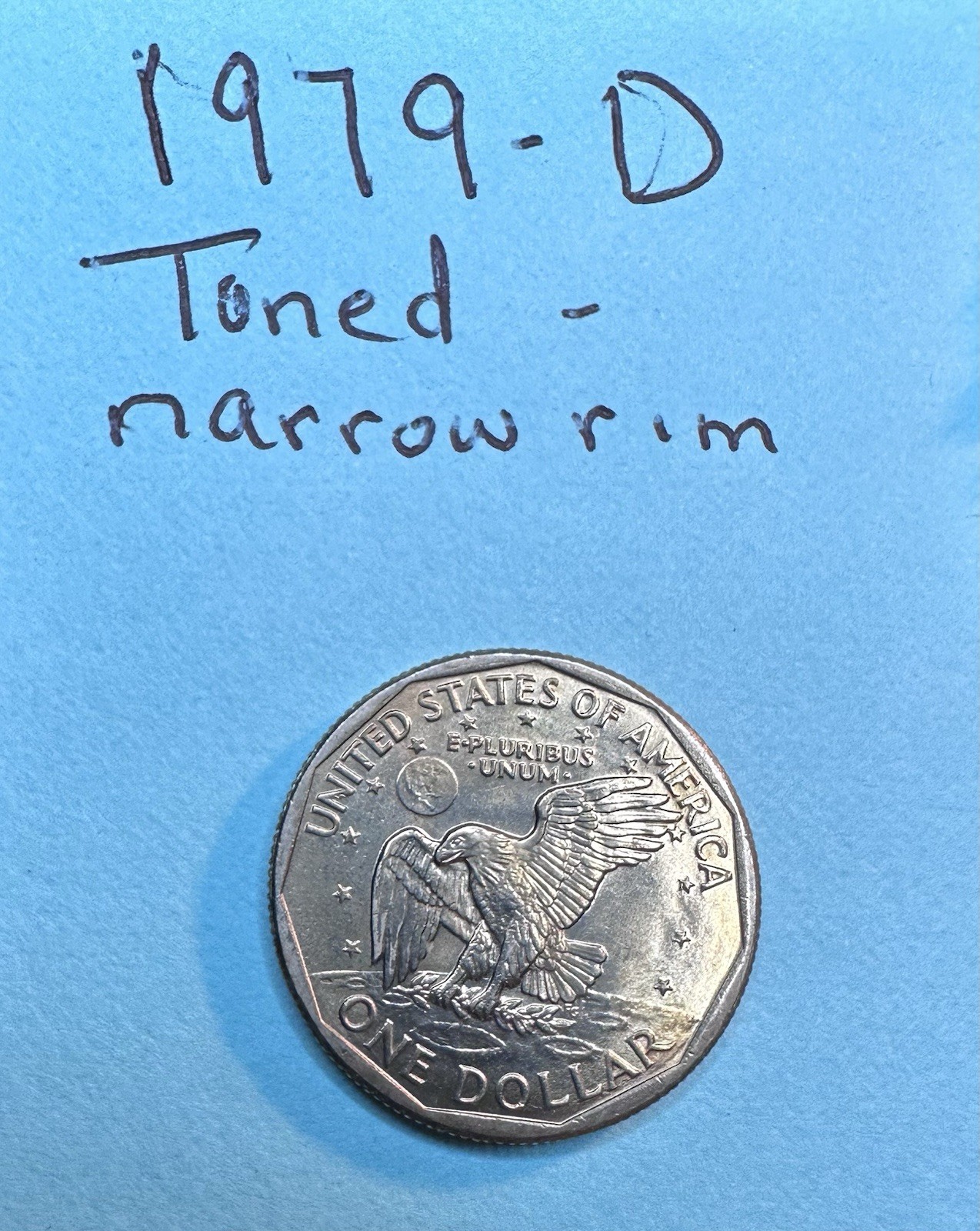 1979 Susan B. Anthony Liberty P FG Frank Gasparro $1 U.S. Coin ...