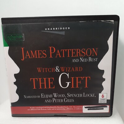 6 CD used set Witch and Wizard The Gift James Patterson Ned Rust ...