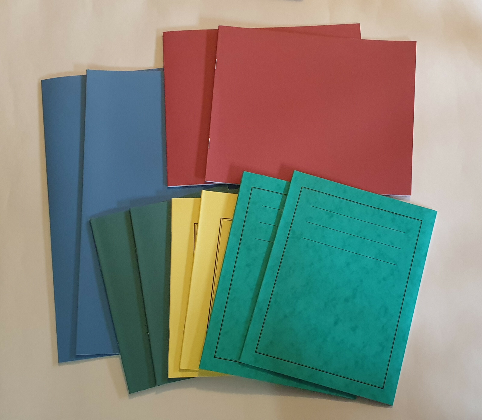 Selection Packs of Exercise Books Plain Lined Squared Mixed Ideal Home ...