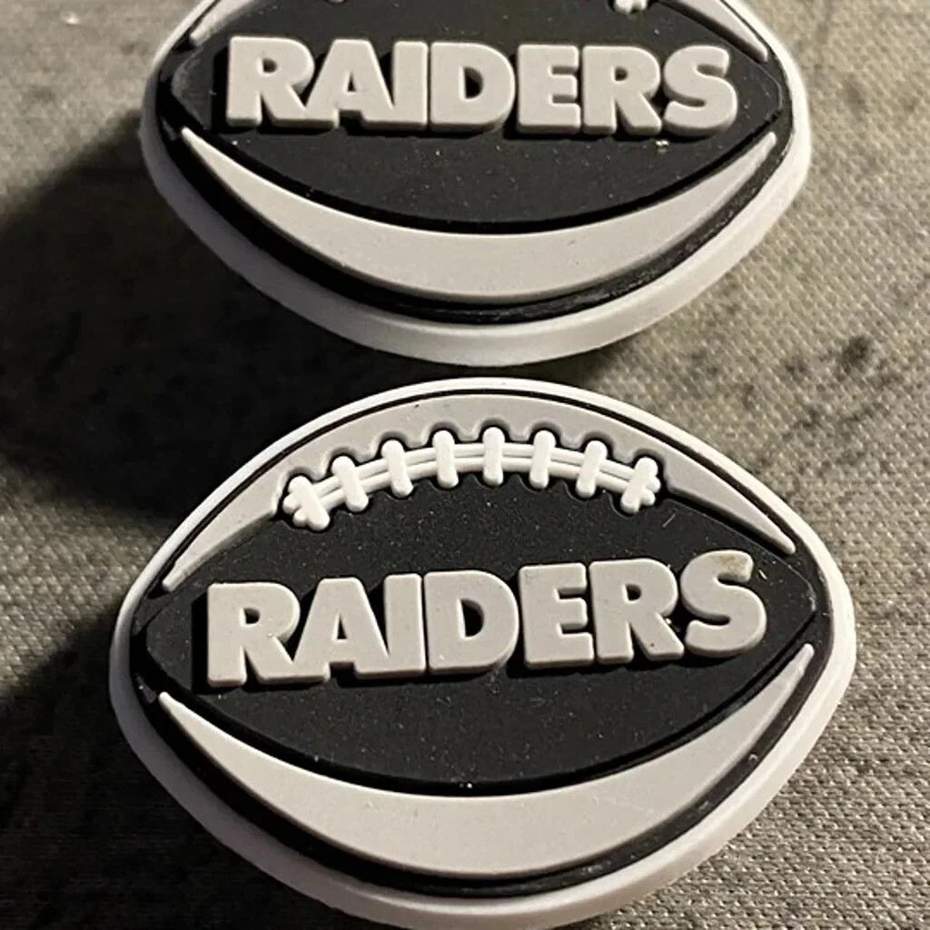 las vegas raiders charms, 2 piece set | eBay