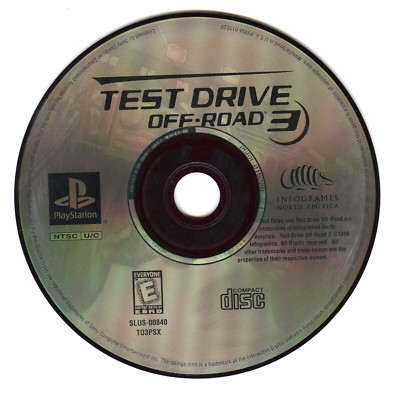 Test Drive Off Road 3 Sony PlayStation 1 PS1 PSX Game Disc Only | eBay
