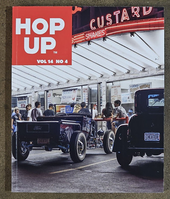 HOP UP Magazine VOL 14 #4 Hot Rod Custom Cars Ford Flathead V8 vtg Auto ...