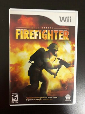 Real Heroes: Firefighter (Nintendo Wii) - Complete - Disc in Great ...