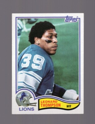 1982 Topps #352 Leonard Thompson | eBay