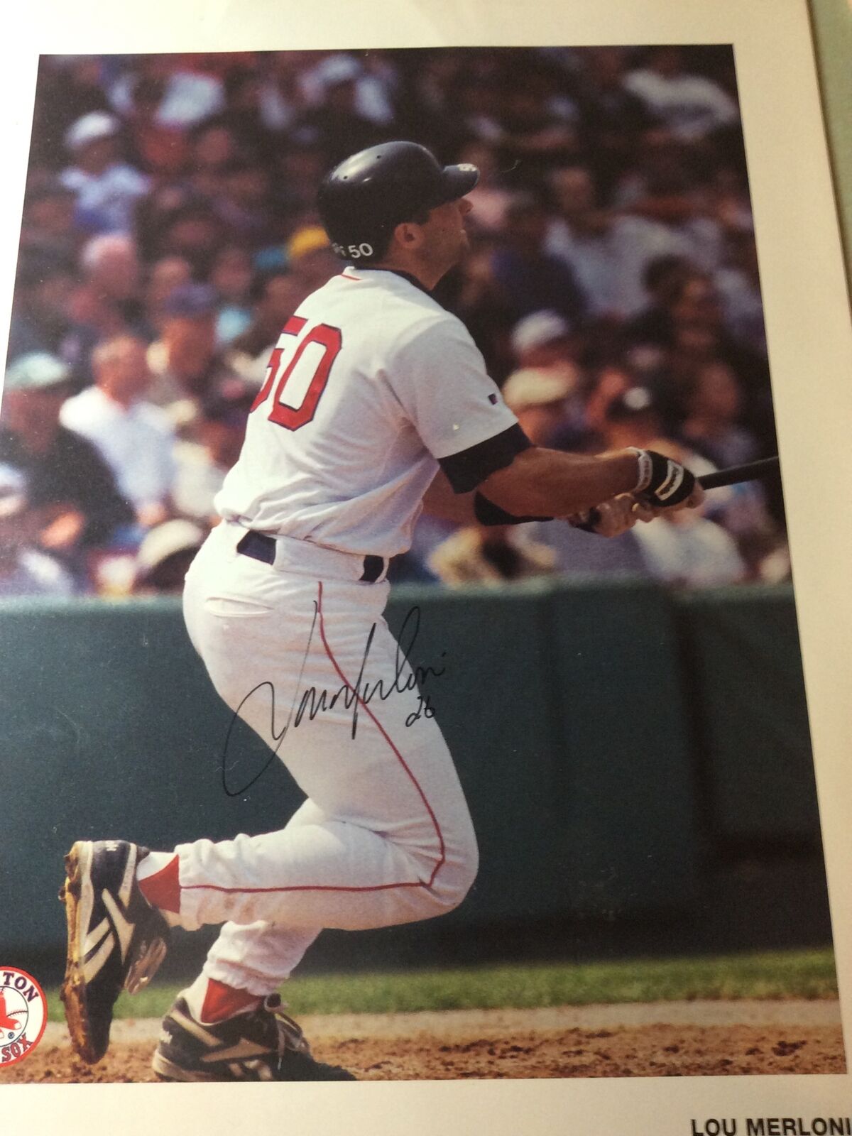Lou Merloni Autographed Boston Red Sox 8x10 Signed Promo Photo | eBay