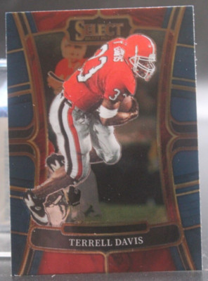 Terrell Davis (Georgia Bulldogs/HOF) - 2023 Panini Select Draft Picks ...