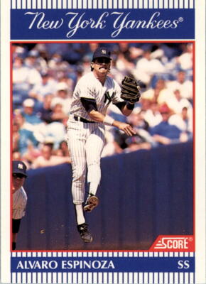 B5991- 1990 Yankees Score Nat West BB Card #s 1-32 -You Pick- 15+ FREE ...