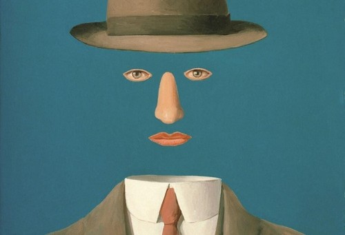 Blue Max – René Magritte 1940 – Surrealist Portrait with Absence ...