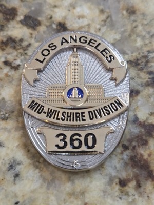 "The Rookie" Mid-Wilshire Div. Commemorative Law Enforcement LAPD ...