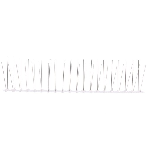 10 Pcs/Box Bird Spikes, Stainless Steel Bird Deterrent Spikes Cover ...
