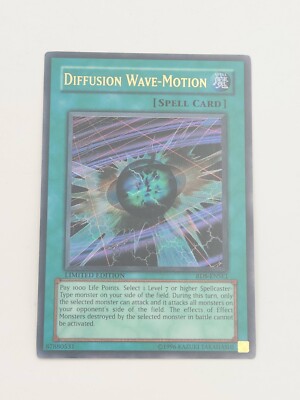 Yugioh RDS-ENSE1 Diffusion Wave Motion Ultra Rare Limited Edition | eBay