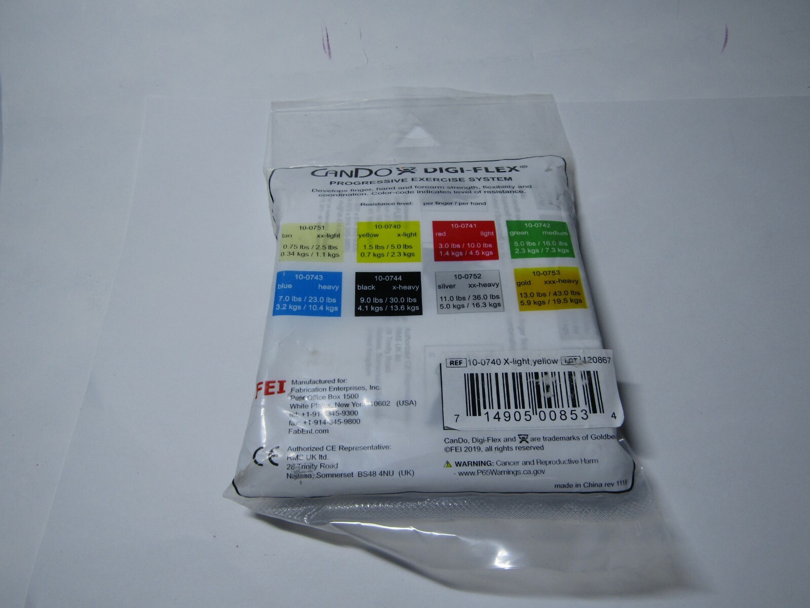 Digi Flex Finger Exerciser Strength Muscle Training Musician Carpal ...