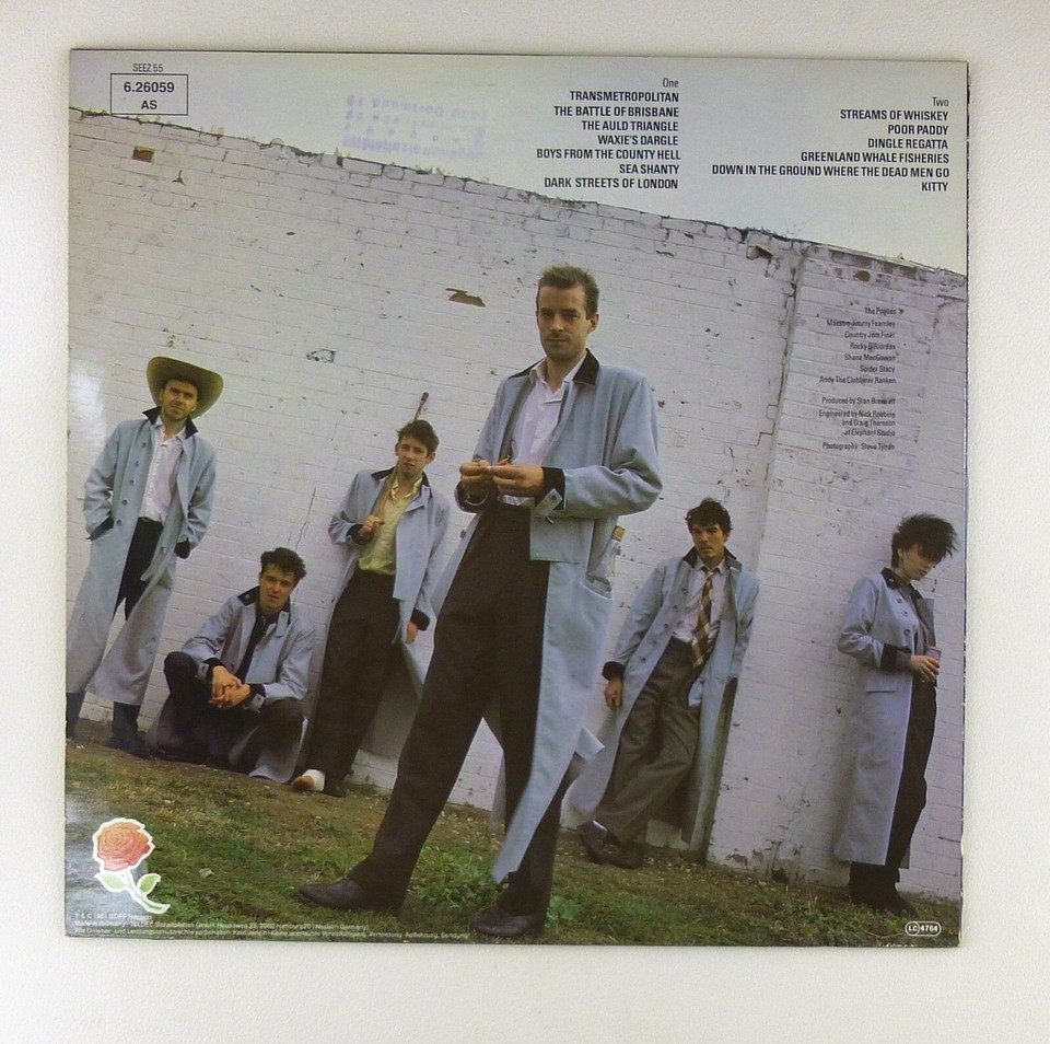 12 " LP Vinyl - the Pogues – Red Roses for Me - C3823 Z10 | eBay