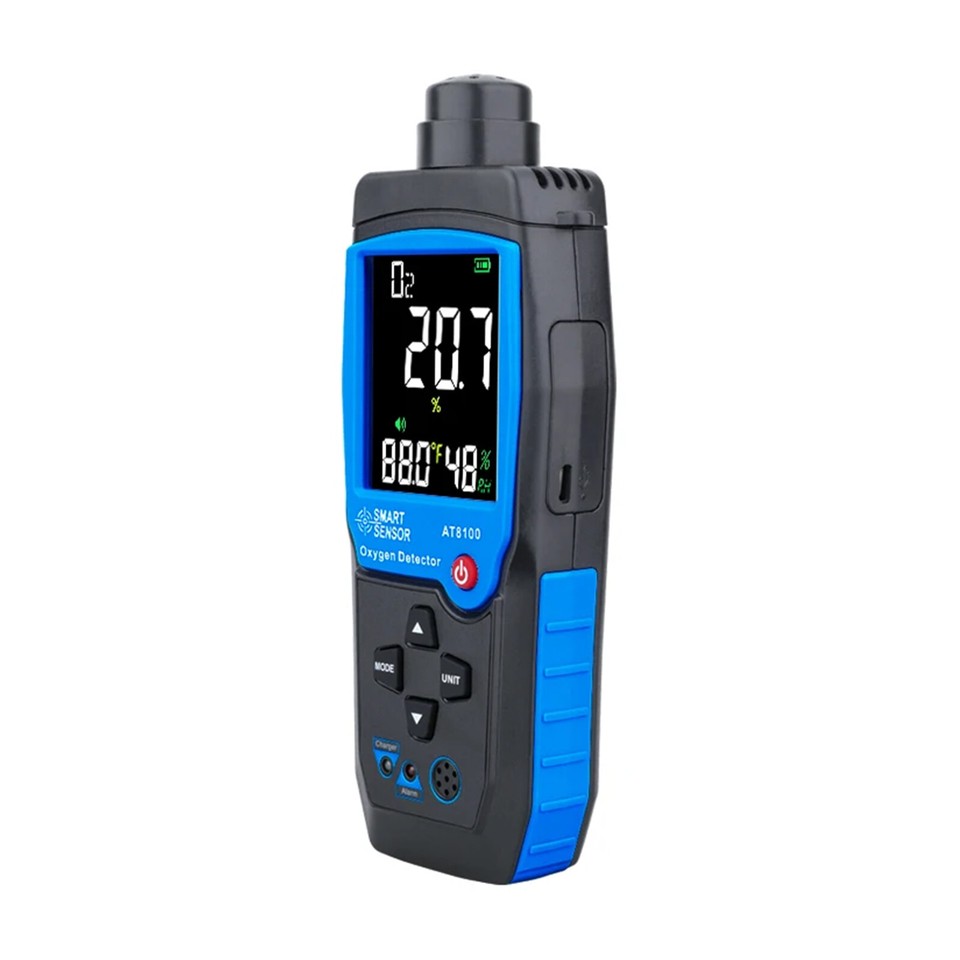 Smart Oxygen Detector Handheld Oxygen O2 Concentration Analyzer Tester ...