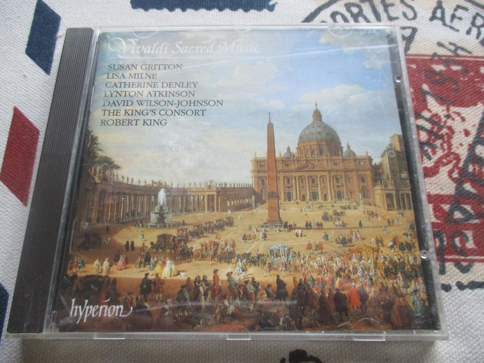 VIVALDI SACRED MUSIC SUSAN GRITTON LISA MILNE THE KING'S CONSORT 1995 ...