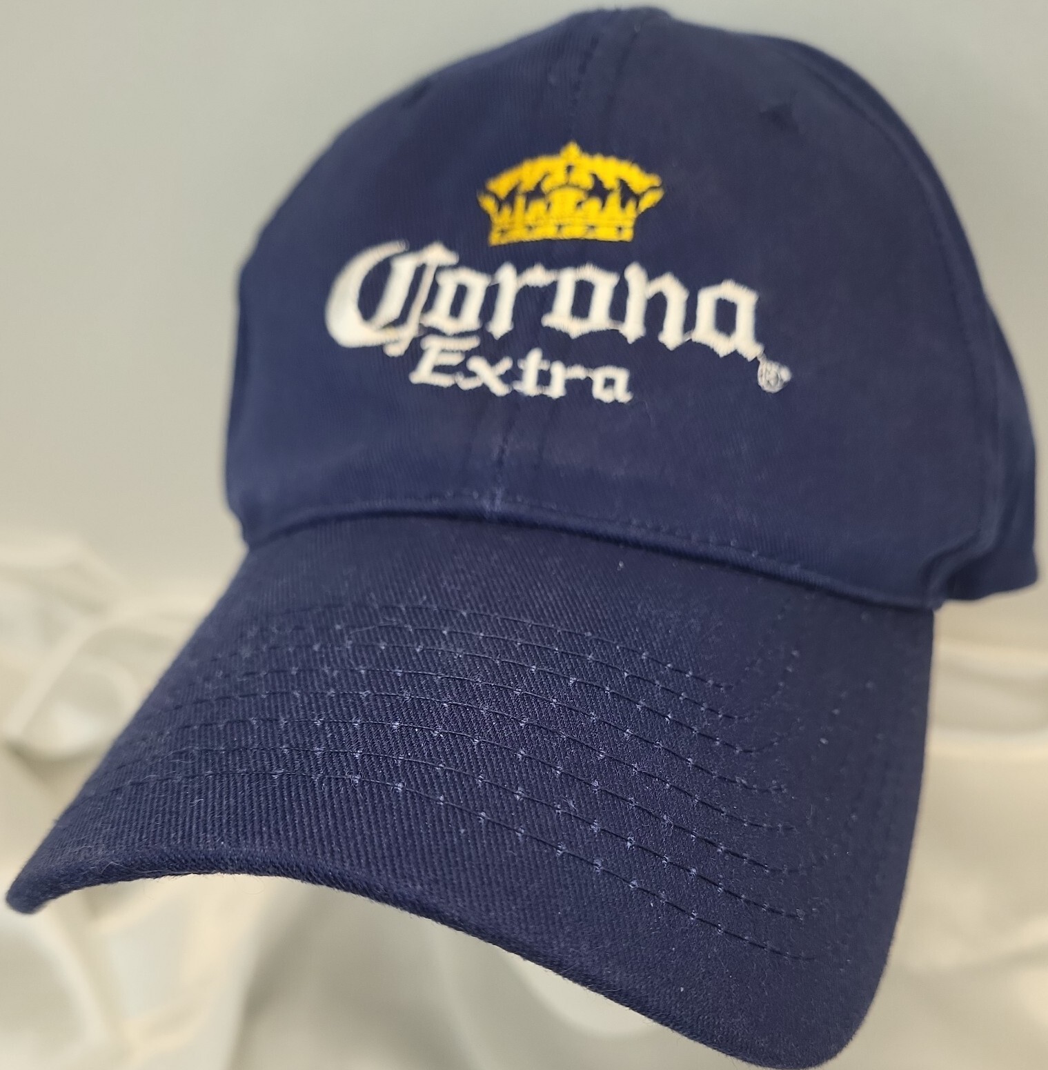 Nissun Corona Extra Navy Blue Ball Cap Adjustable Sna… - Gem