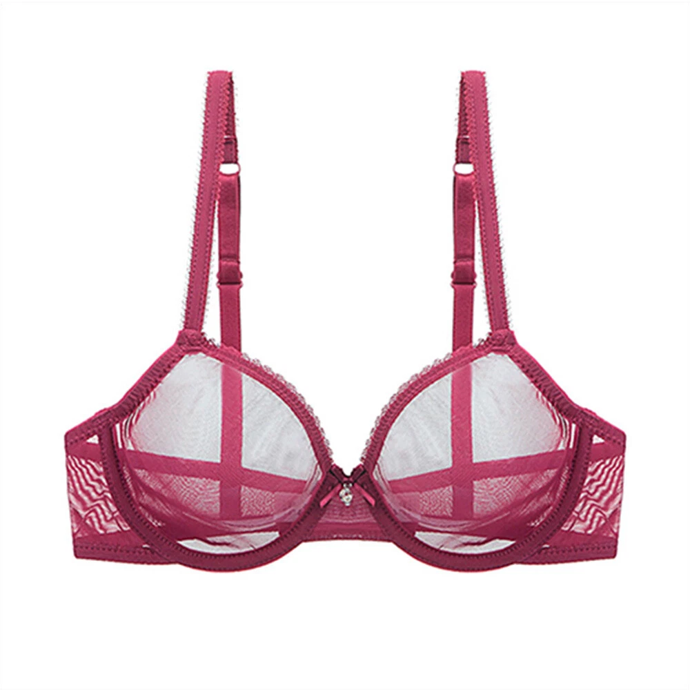 Mesh Underwire Bra