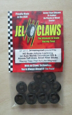 HO Slot Rubber Racing Tires JL AW Etc Rears (10) Jel Claws 2010 | eBay