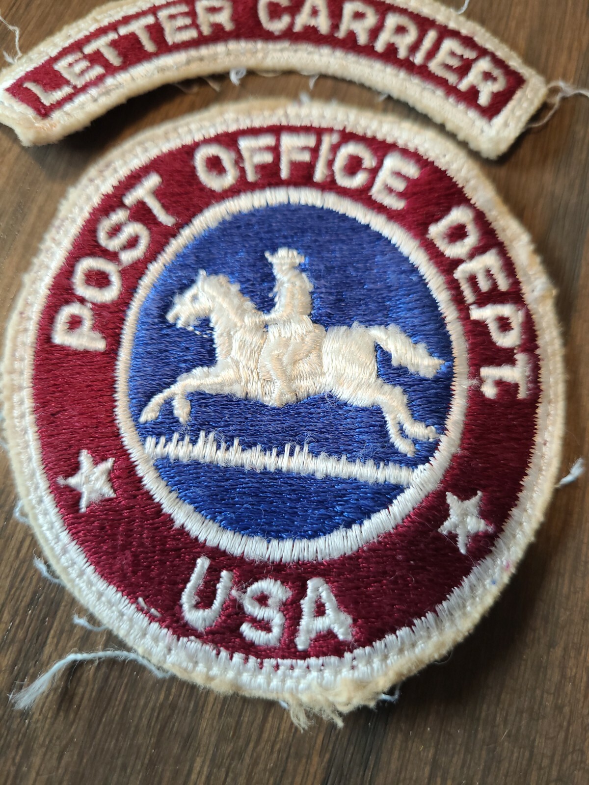 1965 United States Post Office Dept USA USPS Uniform Patch 3" round | eBay