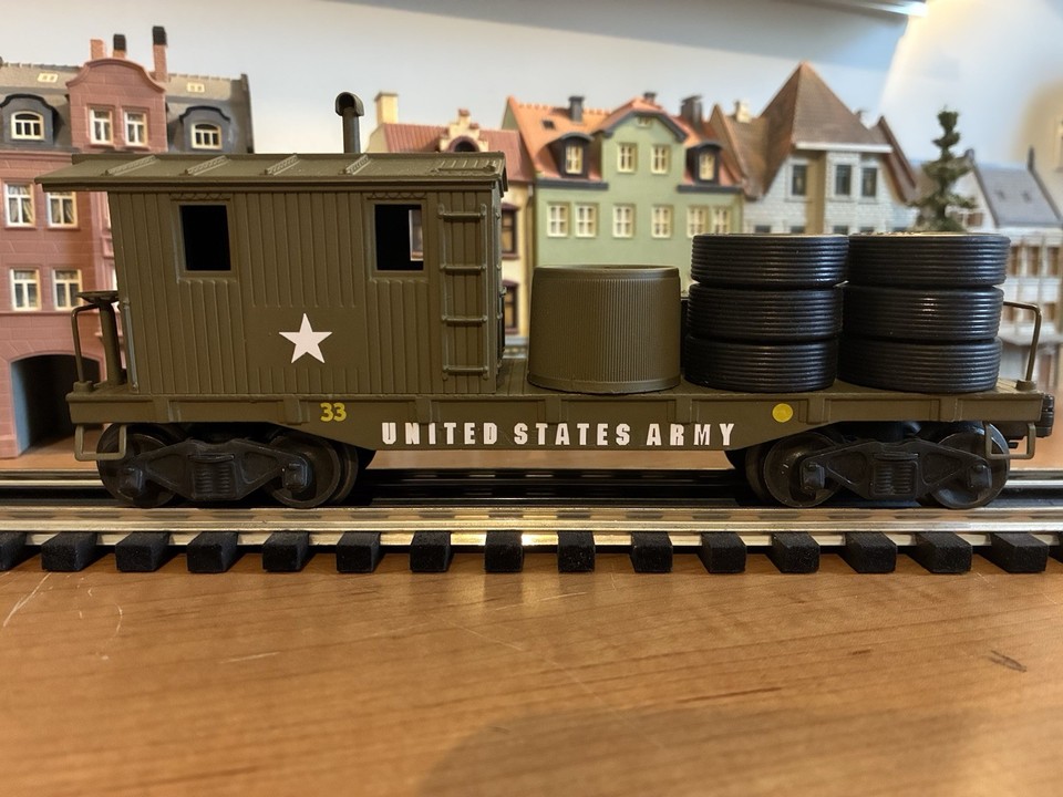 Lionel Custom US Army Military Work Caboose with Load | eBay