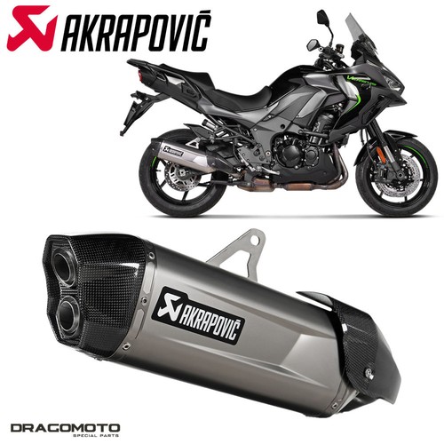 Pot échappement KAWASAKI KLZ 1100 ABS Versys Tourer Plus 2025 AKRAPOVIC ...