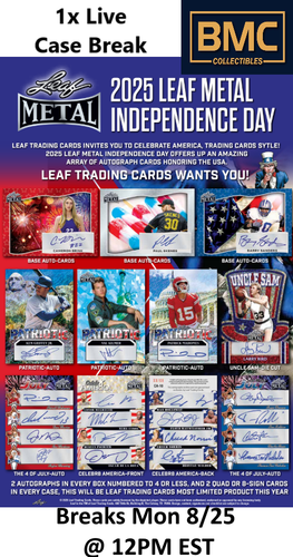 Johnny Bench 2025 Leaf Independence Day Multi-Sport 1x Case Break #8 | eBay