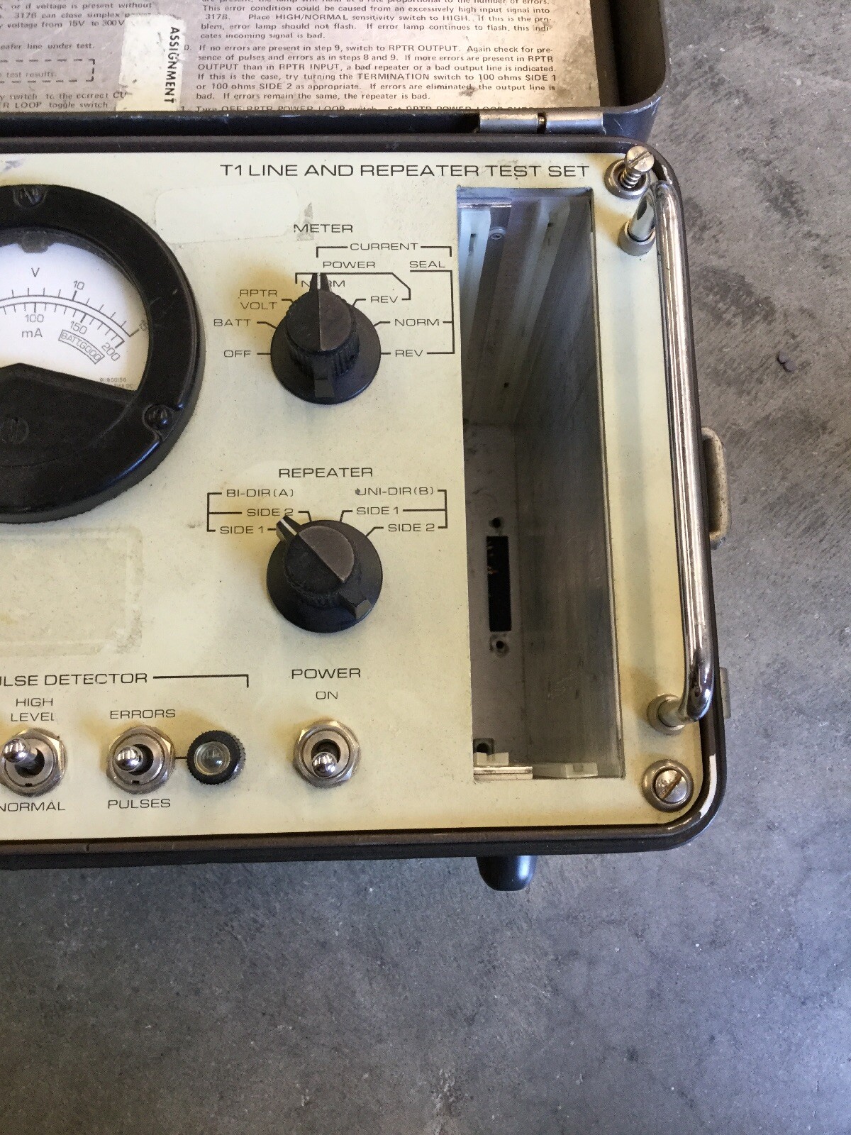 Sierra 317B T1 Line and Repeater Test Set | eBay