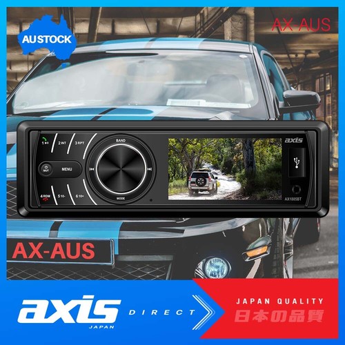 AXIS - AX1805BT 12/24V MECHLESS 3” LCD AM/FM MULTIMEDIA RECEIVER WITH ...