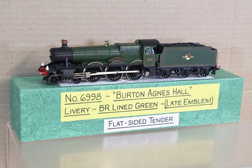 HORNBY CROWNLINE KIT BUILT BR 4-6-0 HALL CLASS LOCOMOTIVE 6998 BURTON ...