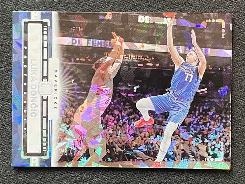 2023-24 Panini Photogenic Luka Doncic diamond Cracked Ice /75 Mavericks ...