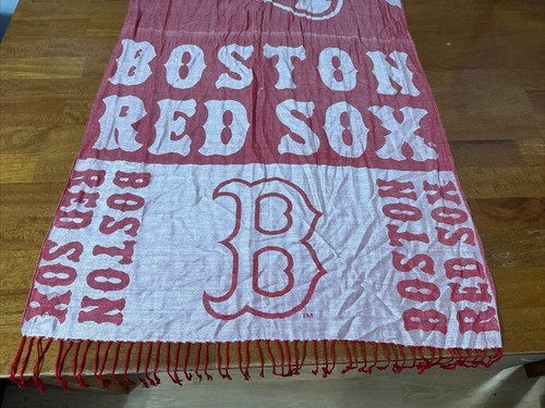 Forever Collectibles Women’s Boston Red Sox Scarf Shawl Wrap | eBay