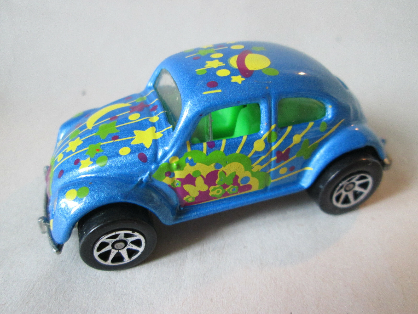 1988 Hot Wheels VW Volkswagen Beetle Bug Malaysia Stars Space Saturn ...