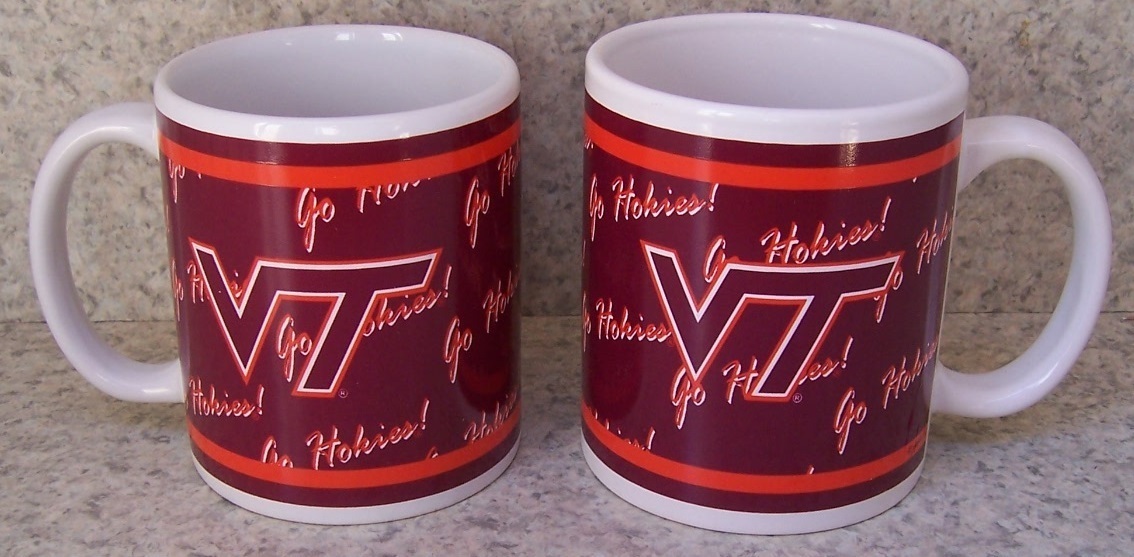 Coffee Mug NCAA Virginia Tech Hokies NEW 11 ounce cup with gift box | eBay