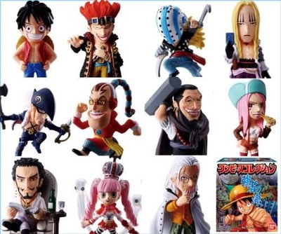 Bandai One Piece Collection-12 Complete Set of One Piece Anime Bandai ...
