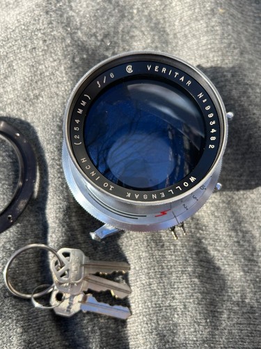 Wollensak Veritar 254mm f6 in Alphax shutter nice | eBay