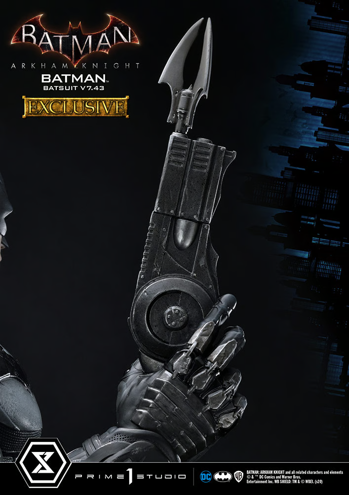 Sideshow Exclusive BATMAN ARKHAM KNIGHT BATSUIT V743 1:3 STATUE PRIME ...