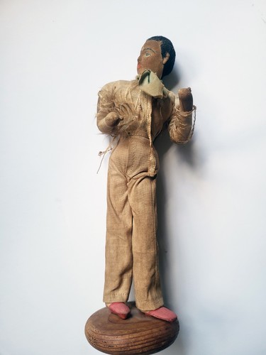 Unique vintage Philippine handcrafted rag doll of a male. | eBay