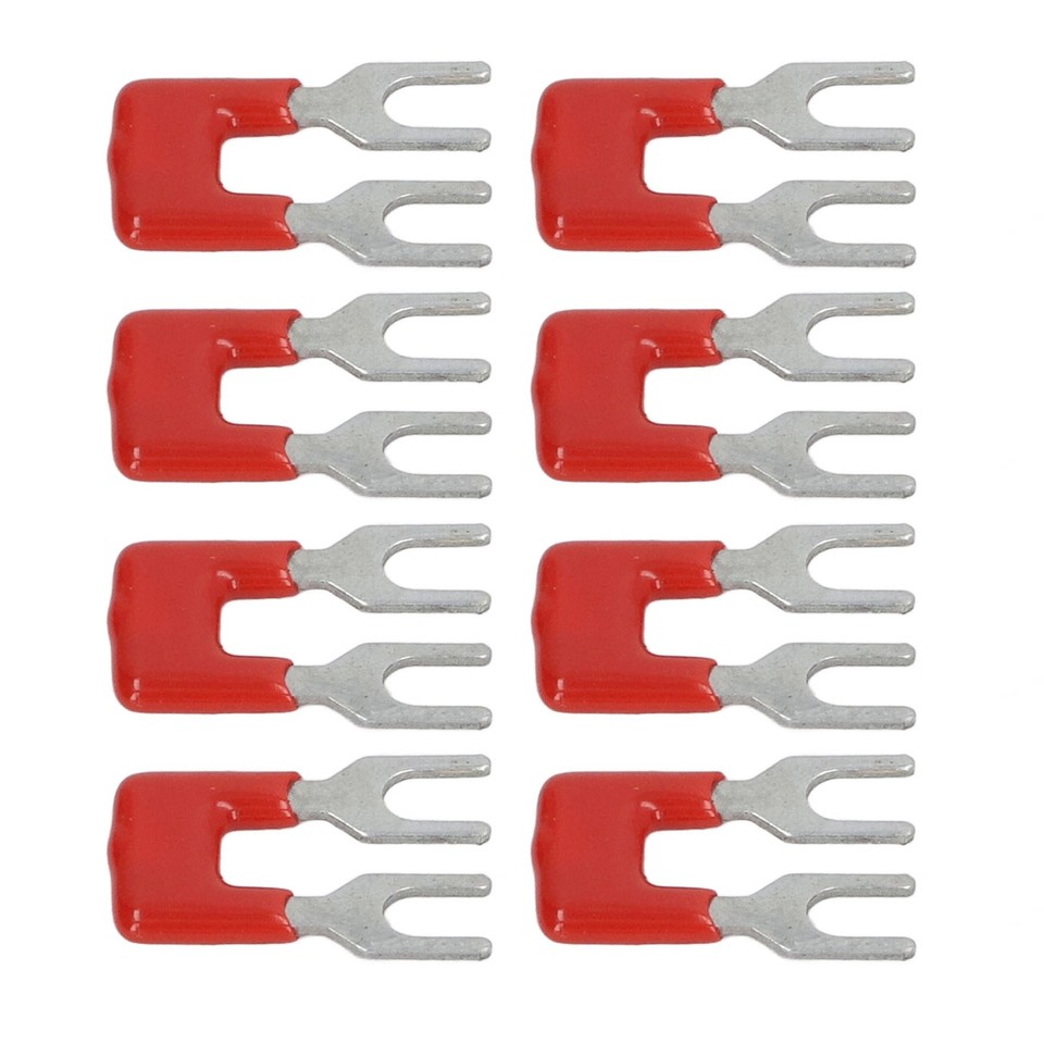 Copper Jumper Block Terminal Strips 20 PCS PVC Shell 400V 15A Red TB ...