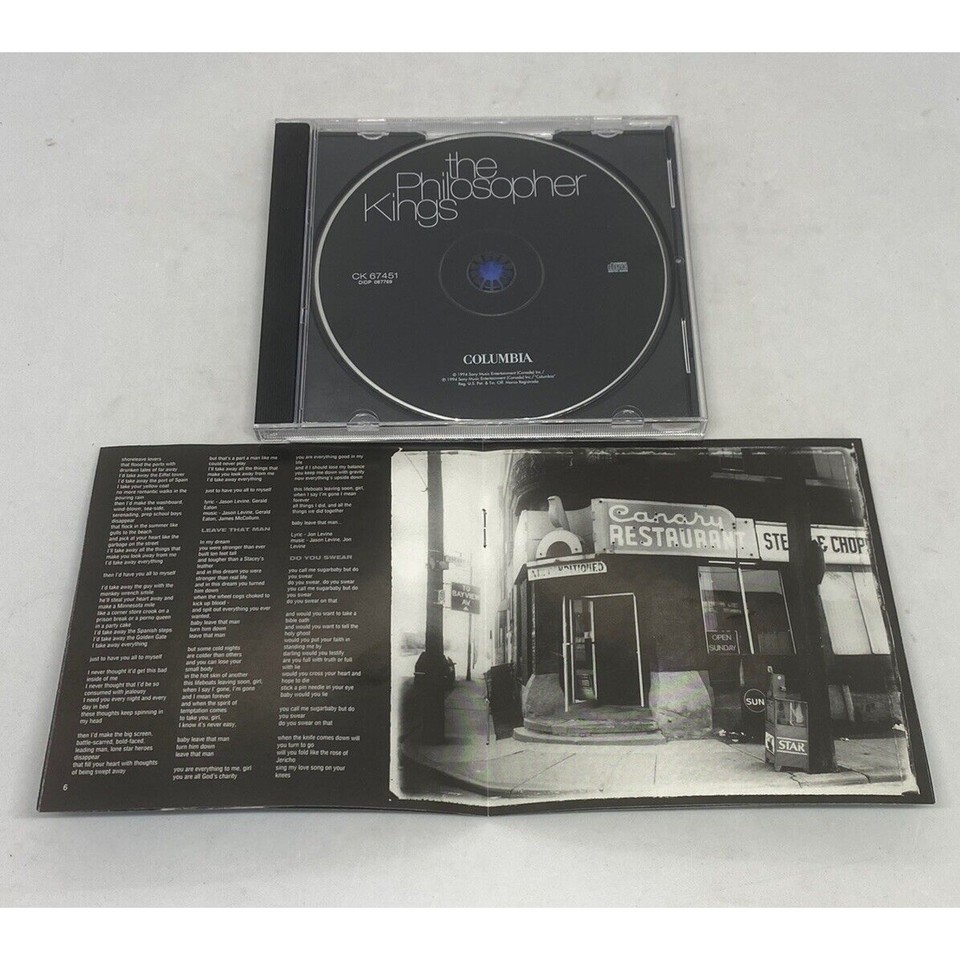 The Philosopher Kings by The Philosopher Kings CD 1994 Sony Music ...