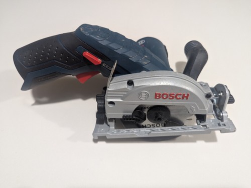 Bosch GKS 12V Cordless Circular Saw Bare Tool, with track guide and L ...