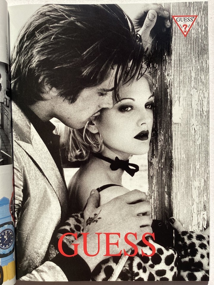 July 1993 & March 1995 Vogue Magazine Claudia Schiffer Drew Barrymore ...