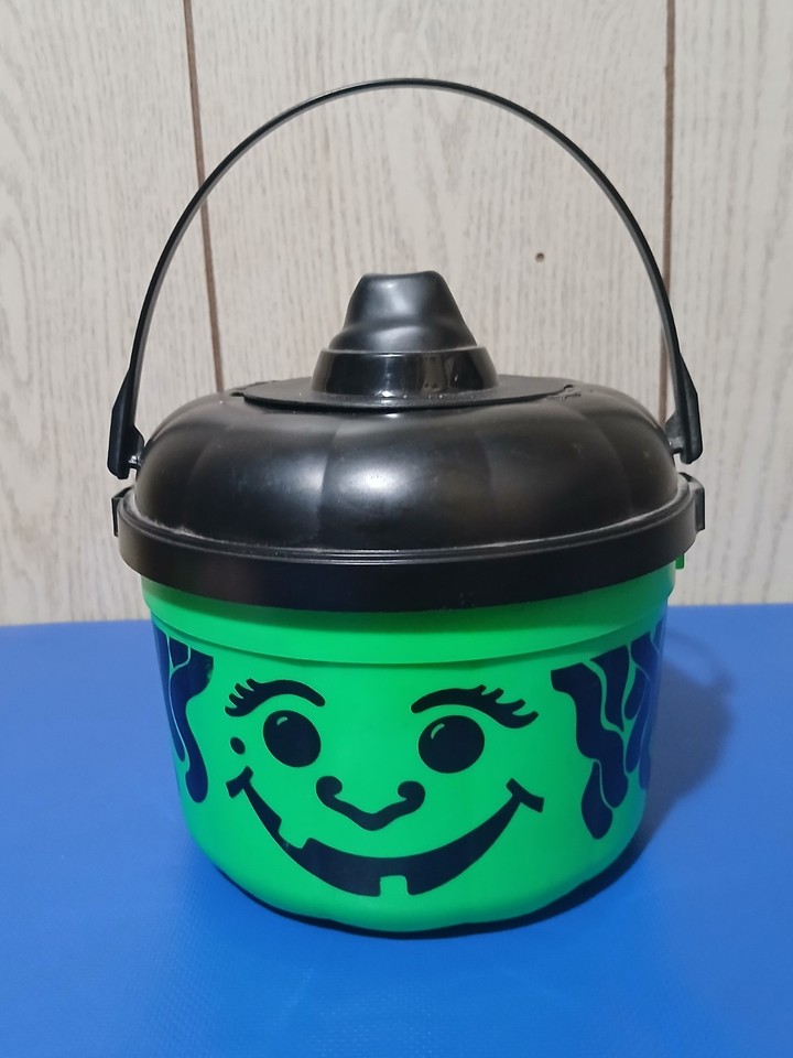 Vintage 1991 McDonald’s Halloween Boo Buckets Lot Of 3 Pumpkin Witch ...